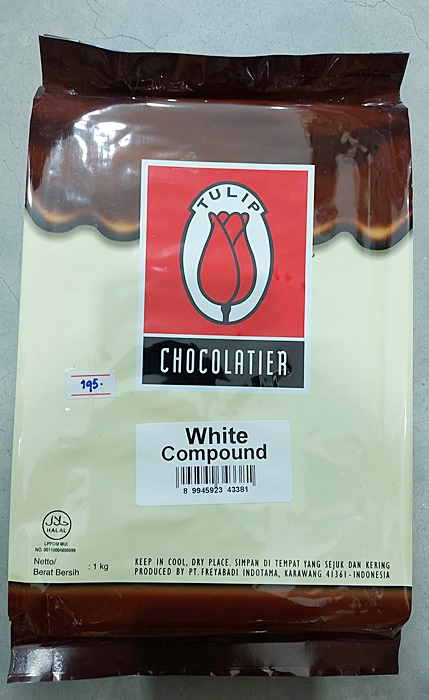Tulip White Chocolate Compound - Cake Box Mart and Bakery