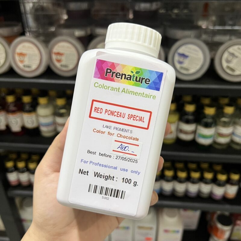 Prenature Red Ponceau Special (100g) - Cake Box Mart and Bakery