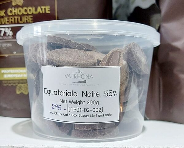 Valrhona Equatoriale Noire 55% - Cake Box Mart and Bakery