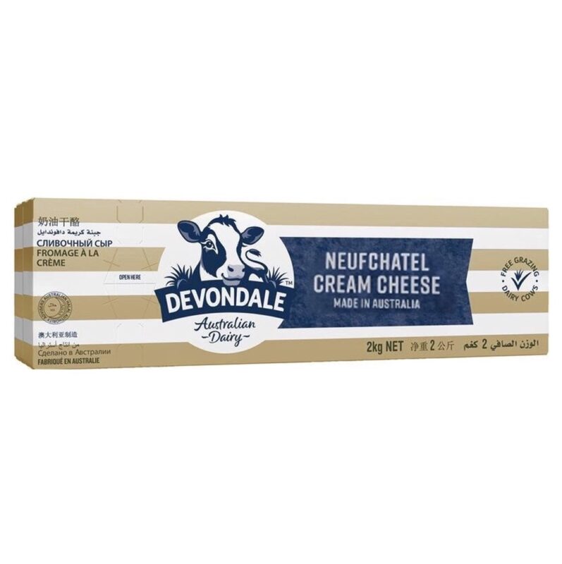 Devondale Cream Cheese (2KG) - Cake Box Mart and Bakery