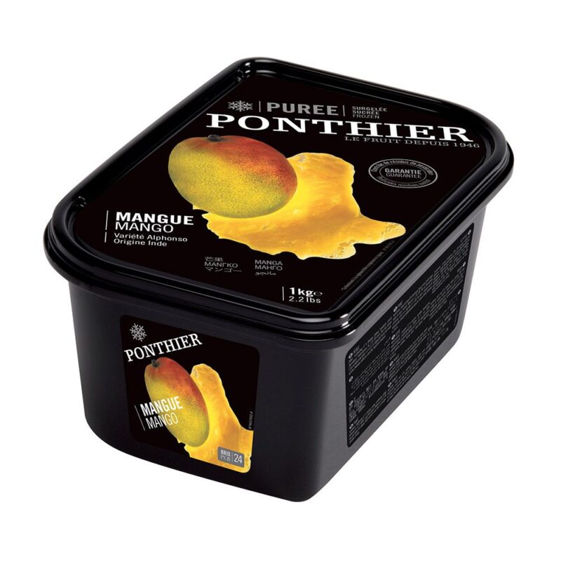 PONTHIER Mango Puree (1KG) - Cake Box Mart and Bakery