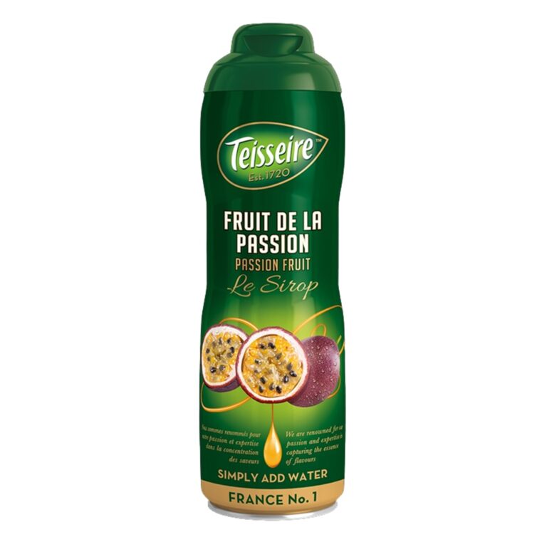 Teisseire Passion Fruit Syrup (600ml) - Cake Box Mart and Bakery
