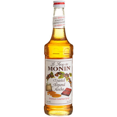 MONIN Toasted Almond Mocha Syrup (700ml) - Cake Box Mart and Bakery