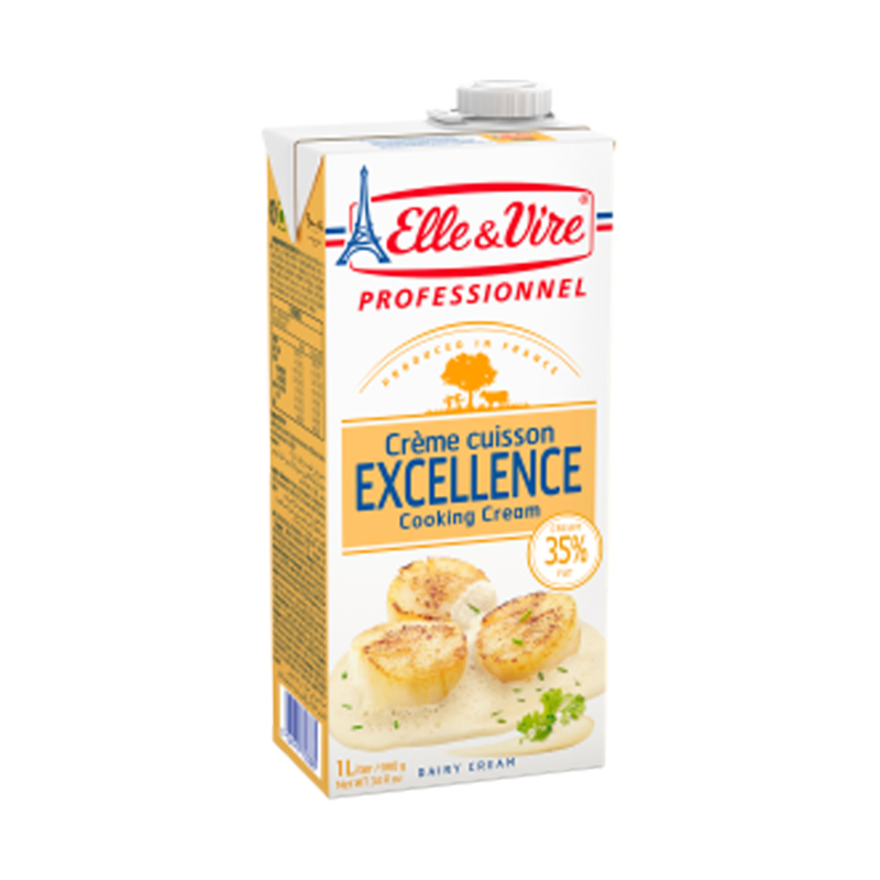 Elle&Vire Excellence Cooking Cream (1Ltr.) - Cake Box Mart and Bakery