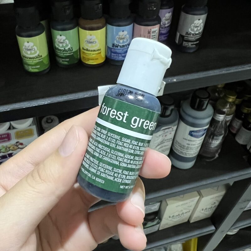 Chefmaster Forest Green Color (0.70oz) - Cake Box Mart and Bakery