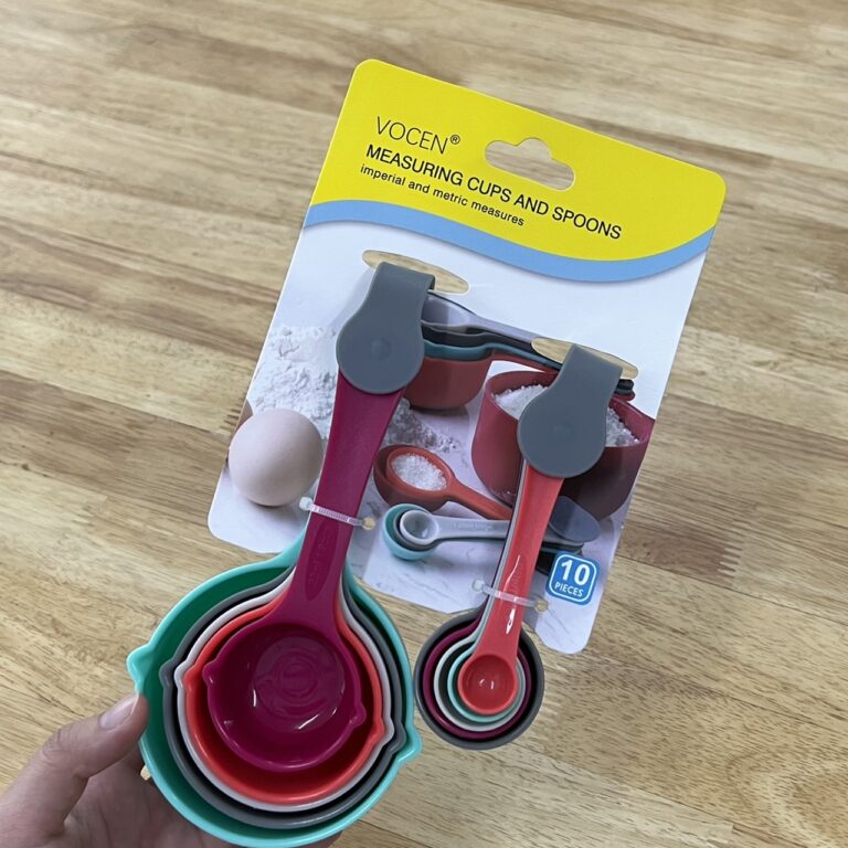 VOCEN Measuring Cups and Spoons (10pcs) - Cake Box Mart and Bakery