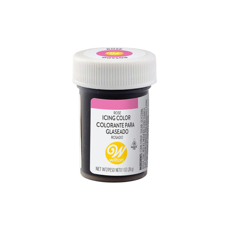 Wilton Rose Icing Color (1oz) - Cake Box Mart and Bakery
