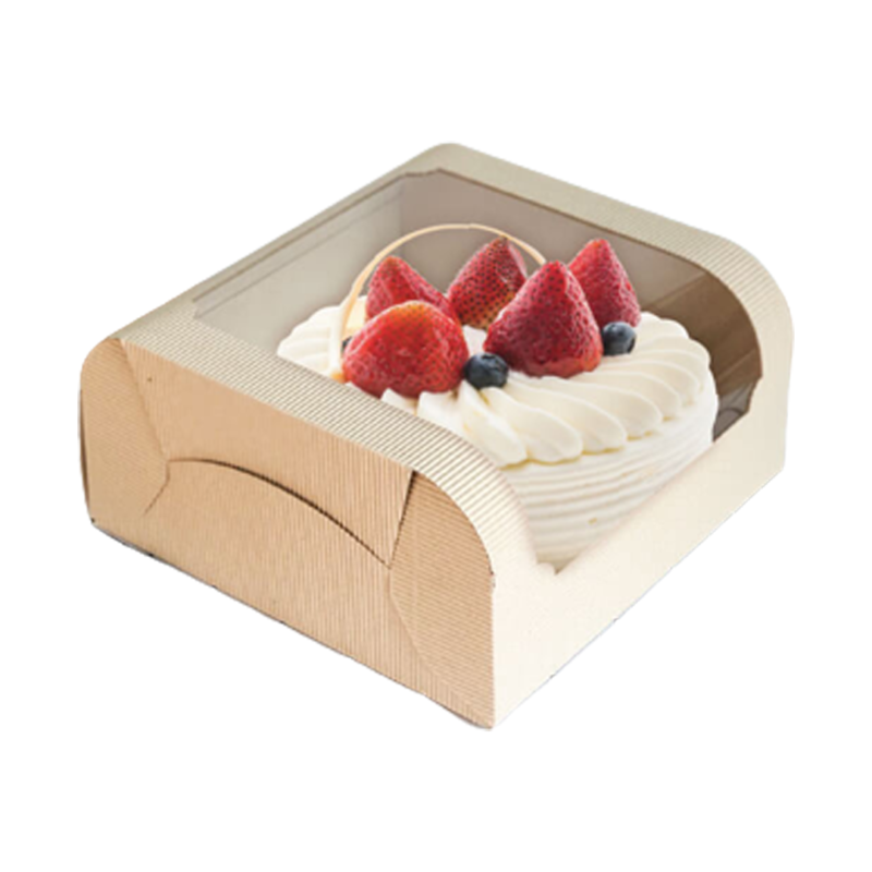 Good Box Pack กล่องเค้ก 1 ปอนด์ คราฟท์พีนัท (10pcs) - Cake Box Mart and ...