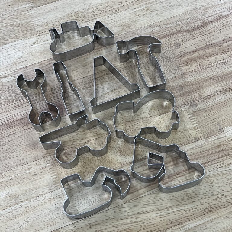 Construction Cookie Cutter Set (9pcs) - Cake Box Mart and Bakery