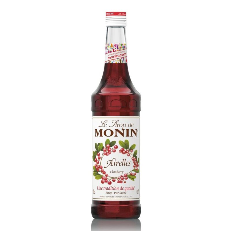 MONIN Cranberry syrup (700ml) - Cake Box Mart and Bakery