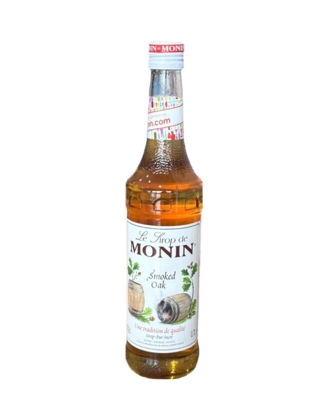 MONIN Smoke Oak syrup (700ml) - Cake Box Mart and Bakery