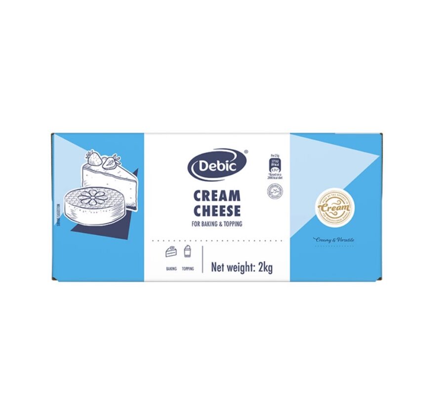 Debic Cream Cheese 2kg - Cake Box Mart and Bakery