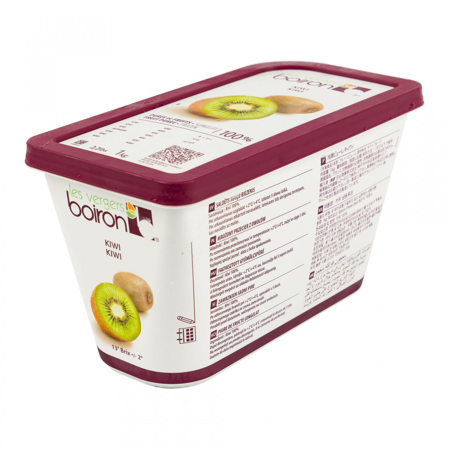 Boiron Kiwi Puree 1KG - Cake Box Mart and Bakery